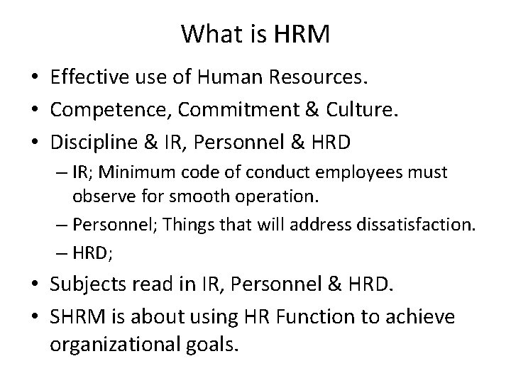 HRM Today class coverage Skill will matrix HR