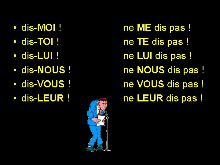 LES PRONOMS PERSONNELS COMPLEMENT DOBJET DIRECT COMPLEMENT DOBJET