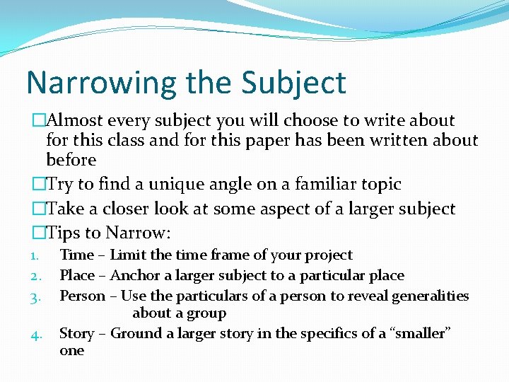 The Curious Researcher Chapter 1 The Importance of