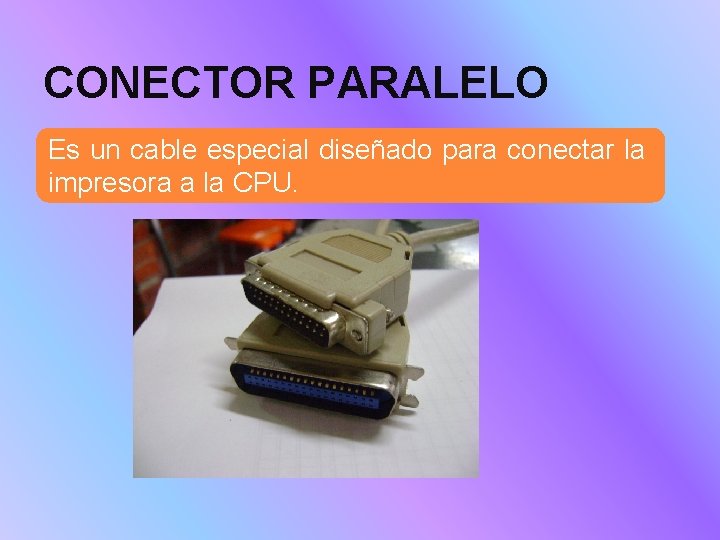 PUERTOS Y CONECTORES DE UN PC DAISY KATERINE