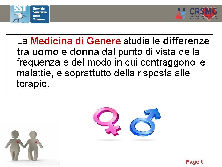 Medicina di Genere e Salute Dott ssa Mojgan
