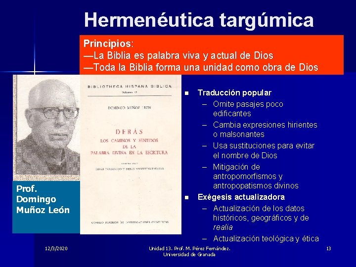 Las versiones arameas del AT Targumim Universidad de