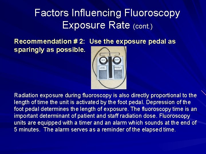 Fluoroscopy Credentialing William Robeson Radiation Safety Officer North