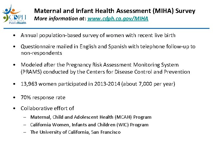 Food Insecurity among Pregnant Women in California Findings