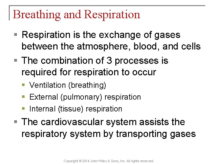 Principles of Anatomy and Physiology 14 th Edition