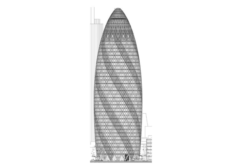 The Gherkin Structural Model Project Architectural Structures Arch
