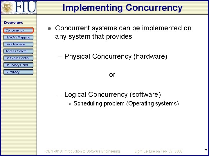Introduction to Software Engineering CEN4010 System Design Addressing