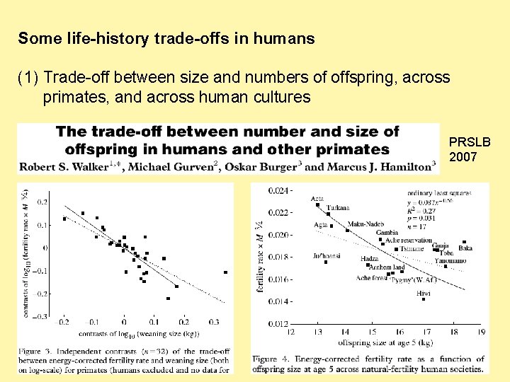 Life History the stages of growth reproduction and