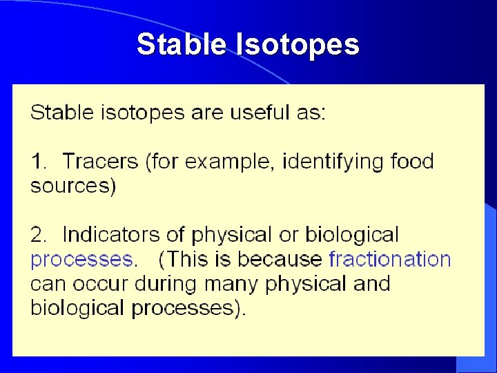 The Use of Isotope Geochemistry in Forensic Geology