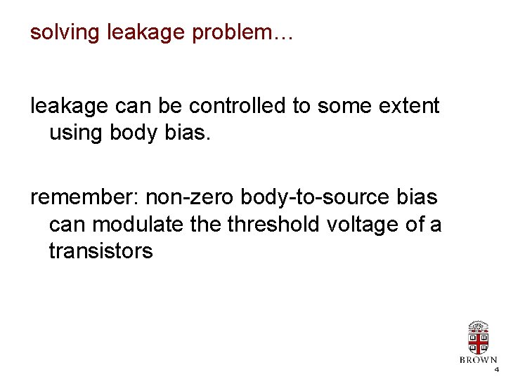 adaptive body bias for reducing process variations nuno