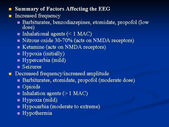 Neurologic Monitoring Mani K C Vindhya M D