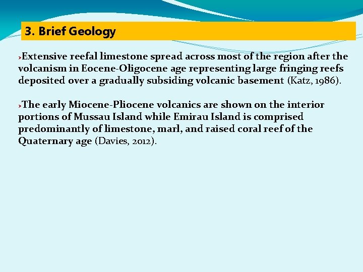 A Preliminary Geophysical Reconnaissance Mapping of Emirau Ground
