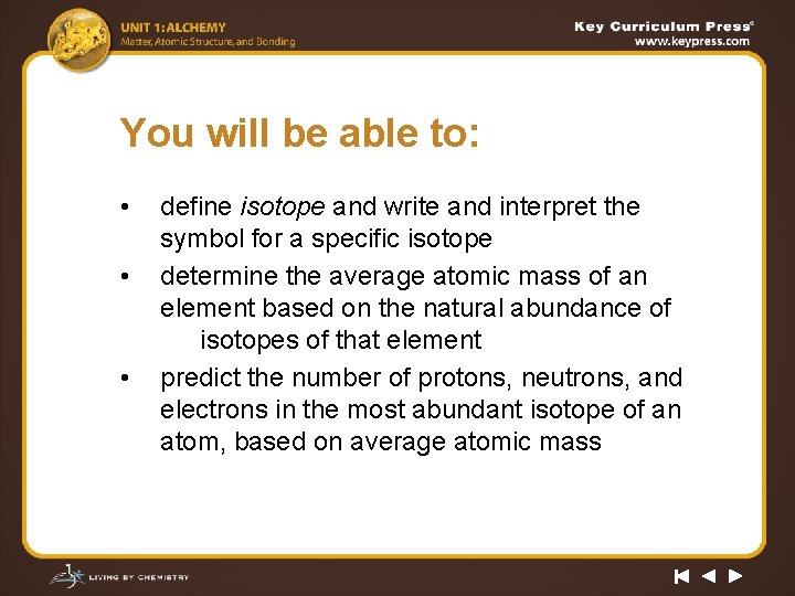 Section 2 Isotopes and Radioactive Elements Lesson 13