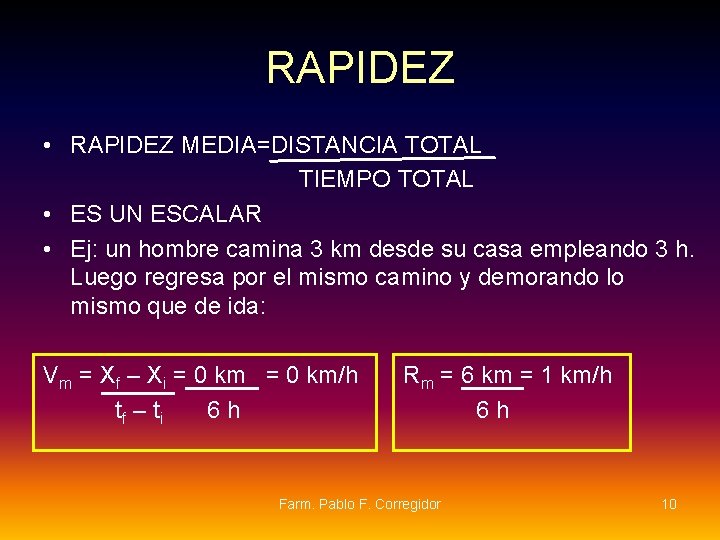 CLASE N 2 ELEMENTOS DE CINEMATICA Y DINAMICA