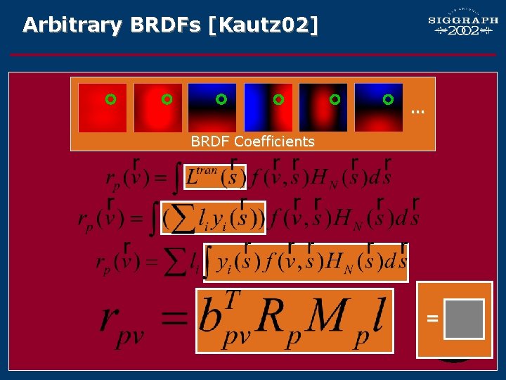 Precomputed Radiance Transfer for RealTime Rendering in Dynamic