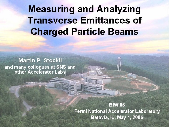 Measuring and Analyzing Transverse Emittances of Charged Particle
