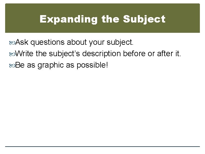 The Lively Art of Writing Chapter 1 Note