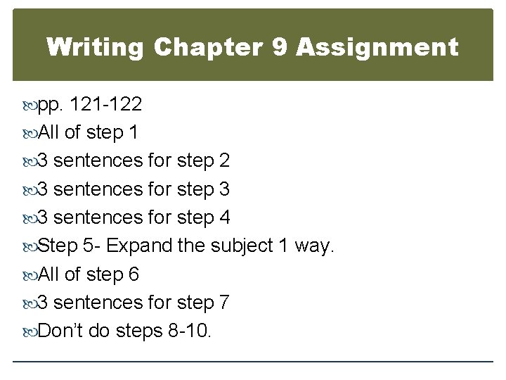 The Lively Art of Writing Chapter 1 Note