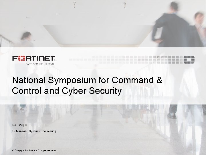 National Symposium for Command Control and Cyber Security