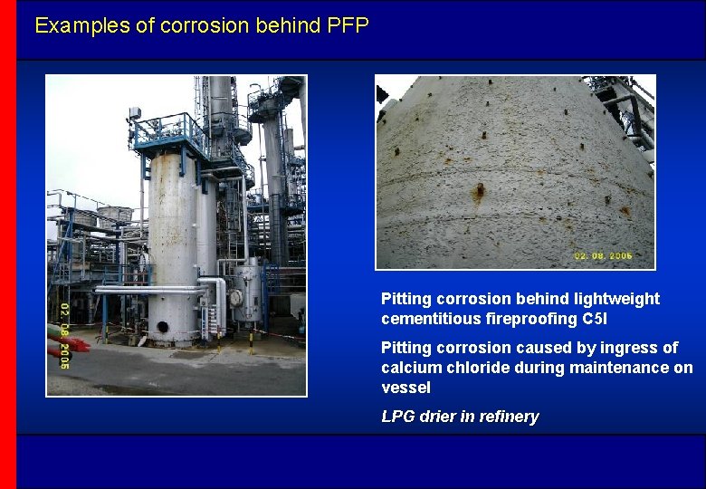 Corrosion Under Fire Protection Ian Bradley International Paint