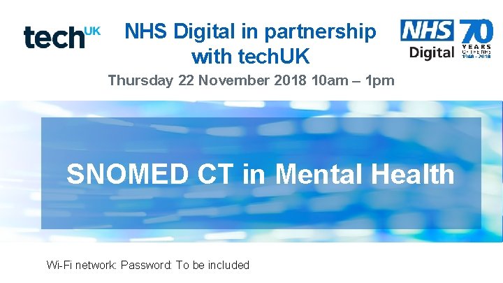 NHS Digital in partnership with tech UK Thursday