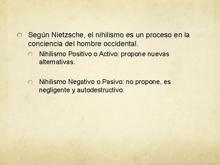 Nihilismo Introduccin Corriente filosfica que toma como base