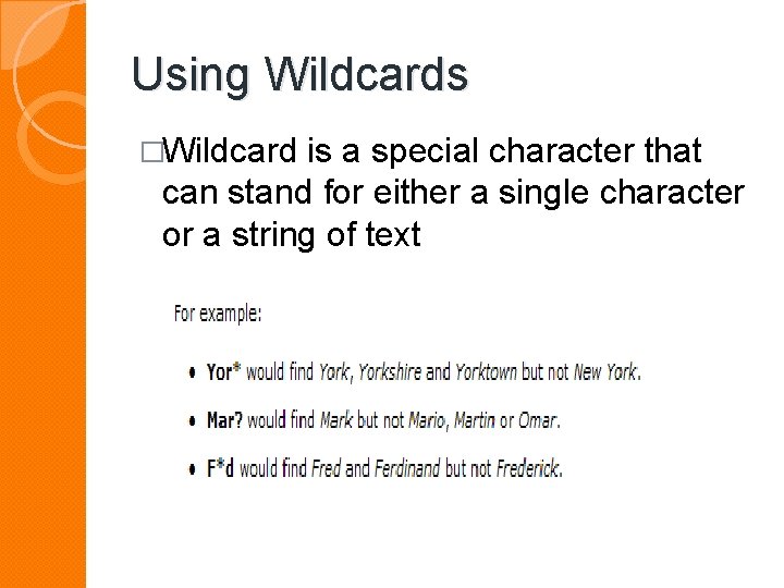 Database Design WEEK 11 Agenda Hybrid Review Create