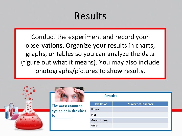 The Scientific Method Try This Eye Color Quest
