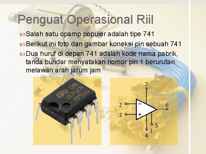 Penguat Operasional Ideal dan Riil Pengantar Analisis Rangkaian