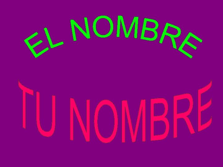 al pasar a tener nombre los seres emergen