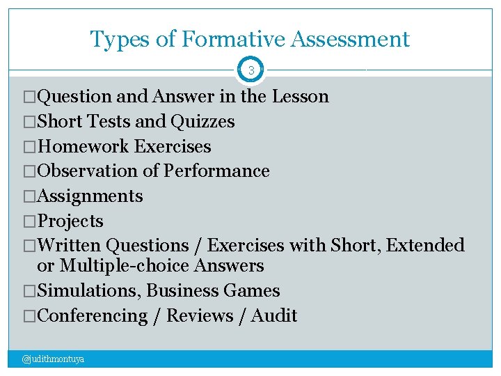 Nine Types of Assessment 1 Normreferenced assessment Criterionreferenced