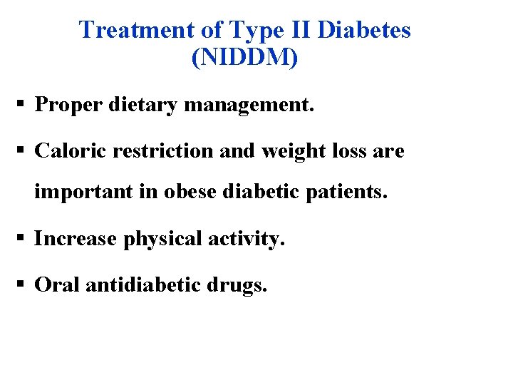 Oral hypoglycemic drugs Prof Hanan Hagar Objectives By