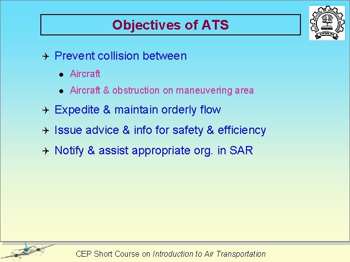 Principles of Air Traffic Control Vinod K Yadava