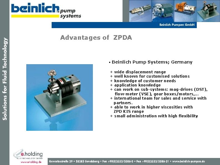 ZPDA ZPDKI high accuracy pump dosing system ZPDA