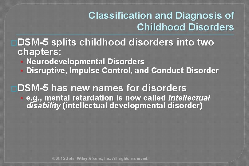 Power Point Lecture Notes Presentation Chapter 13 Disorders