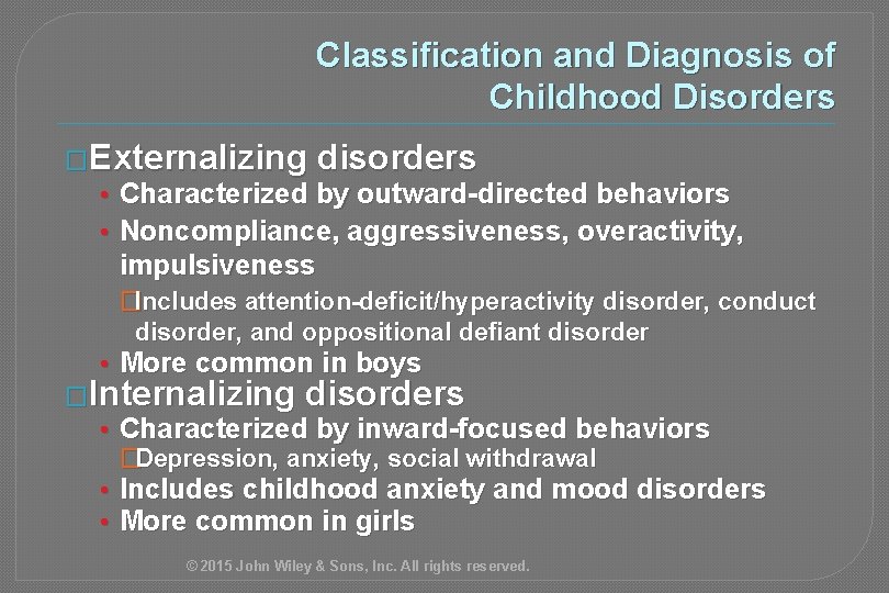Power Point Lecture Notes Presentation Chapter 13 Disorders