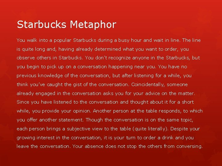 Literature Review and Synthesis Burkean Parlor the Source