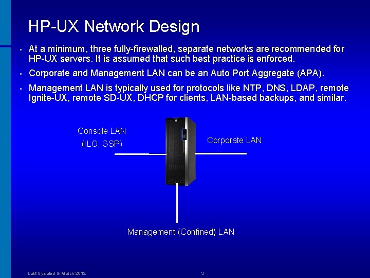 Keeping HPUX UpTo Date and Patching Best Practices