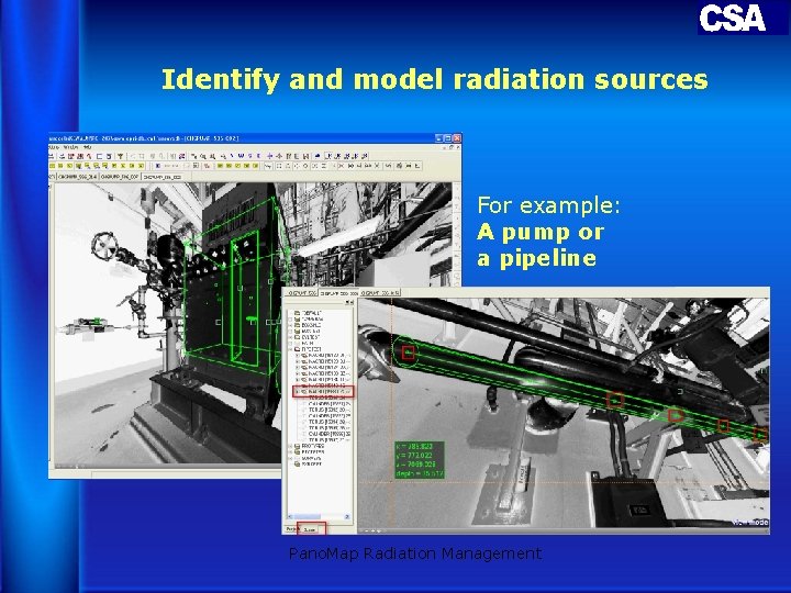 Pano Map Radiation Management Create Radiation Surveys Estimate