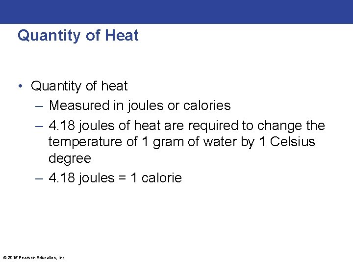 Lecture Outline Chapter 15 Temperature Heat and Expansion