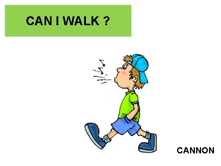 CAN I WALK CANNON Functional outcome for complete