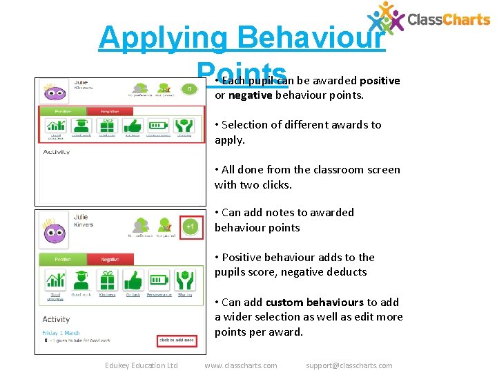 Edukey Education Ltd www classcharts com supportclasscharts com
