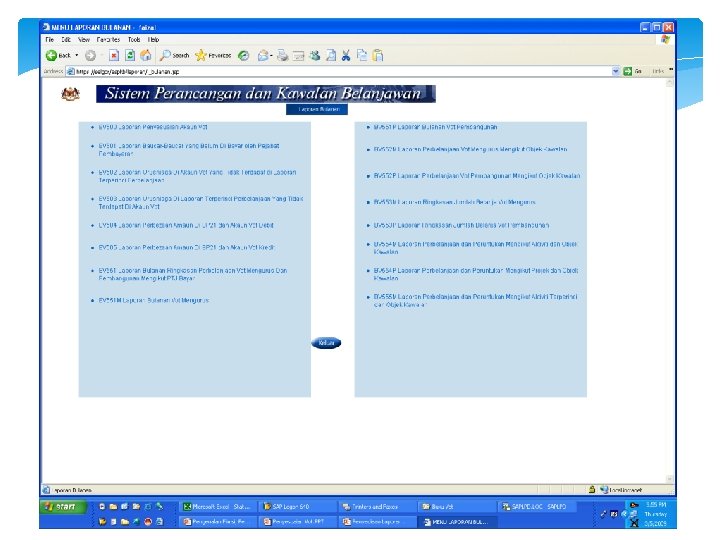 Pengenalan Flimsi Perbelanjaan Mengurus Pembangunan dan Penyediaan Laporan