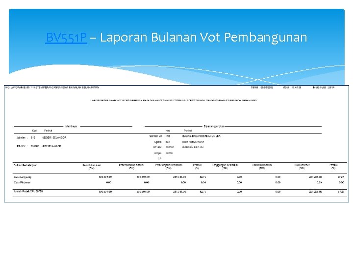 Pengenalan Flimsi Perbelanjaan Mengurus Pembangunan dan Penyediaan Laporan