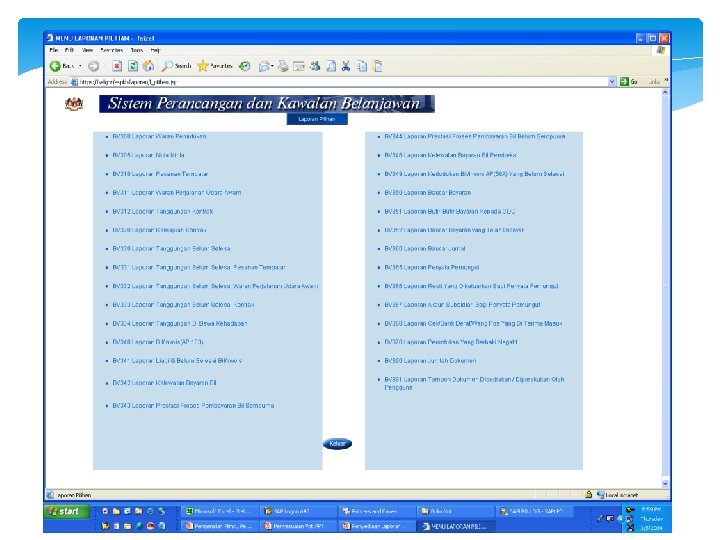 Pengenalan Flimsi Perbelanjaan Mengurus Pembangunan dan Penyediaan Laporan