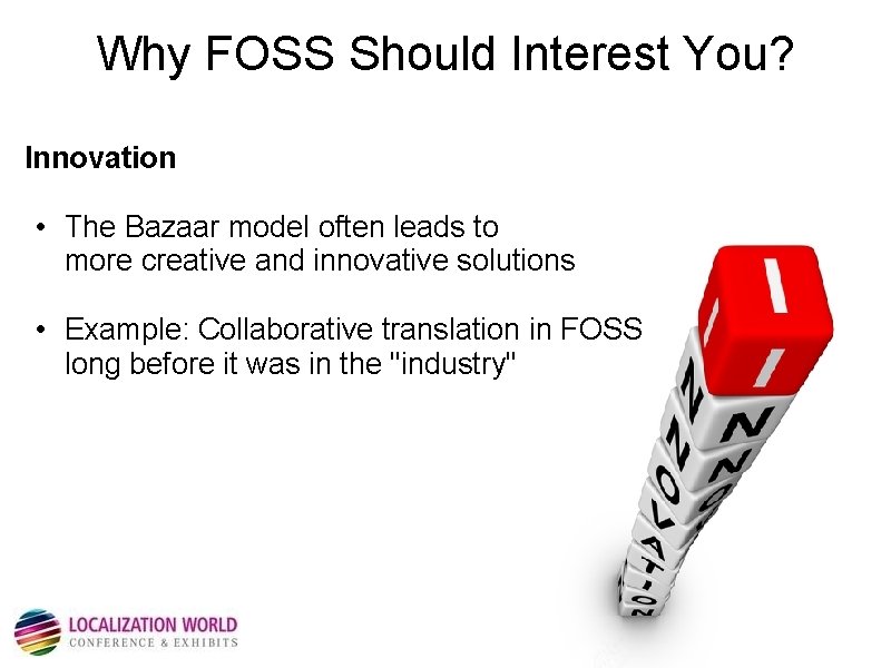 Integrating OpenSource Solutions in your Processes Barcelona June