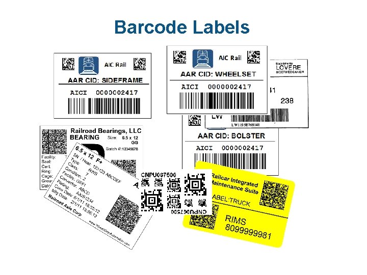 Data Collection and Manufacturing Solutions for Railcars Copyright