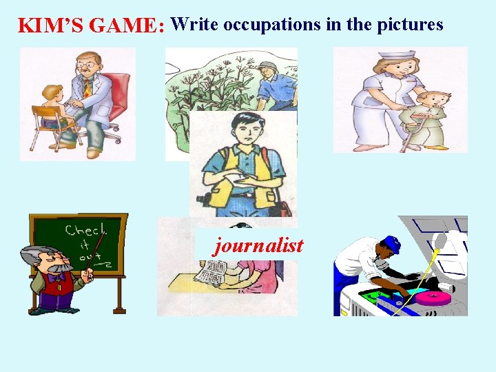 Period 18 Lesson LANGUAGE FOCUS 1 KIMS GAME