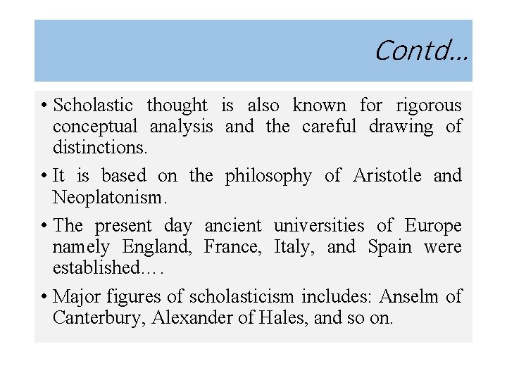 Presentation of Business Ethics Scholastic Philosophy Scholastic Philosophy