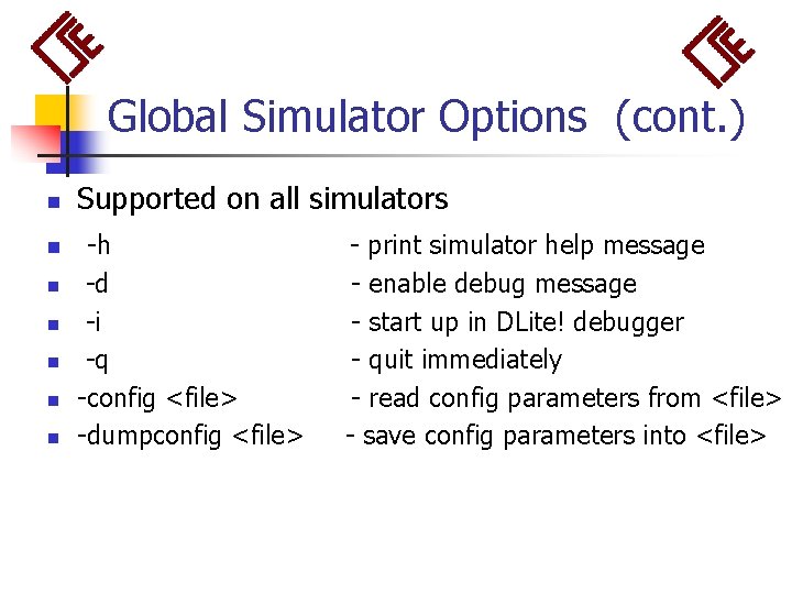 Simple Scalar Tool Set Version 2 CSE 323